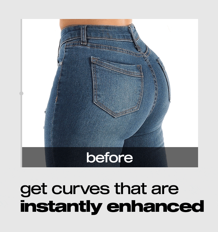 Moda Xpress Spandex Waist Butt Lift Shorts - Butt Lift Cuffed Denim Shorts