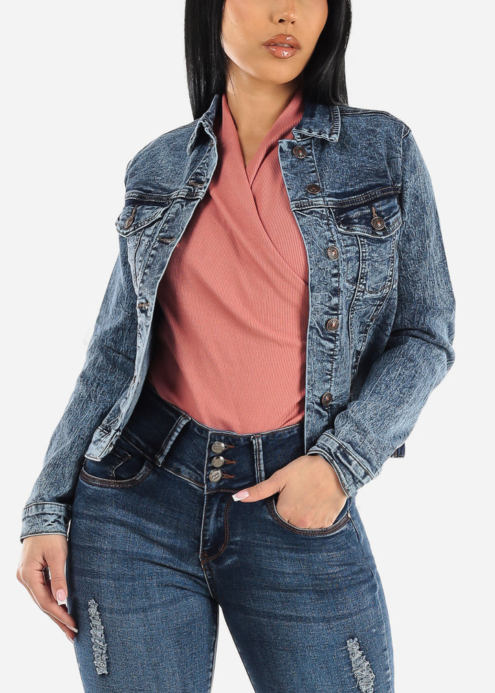 Women's Denim and Pleather Jackets - Faux Leather & Suede Jackets ...