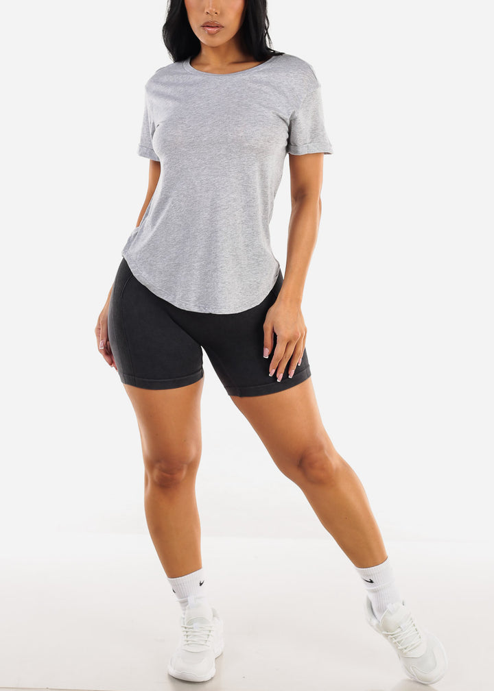 Womens Workout Shorts - Activewear Biker and Bermuda Shorts to Workout ...