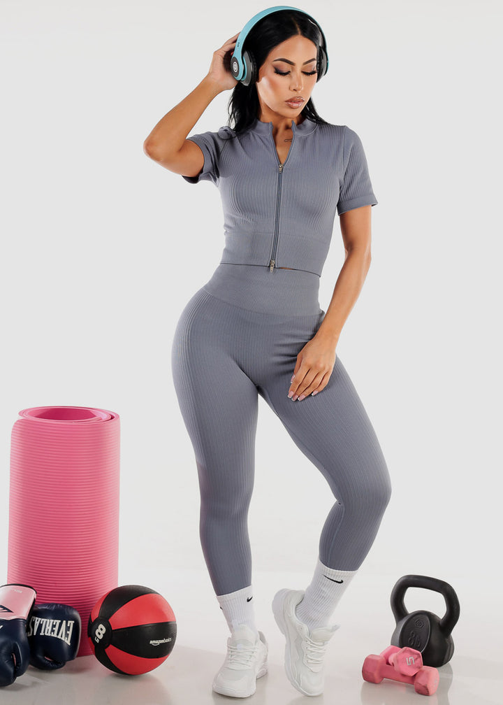 Women's Workout Clothes and Activewear Leggings High Waisted – Moda Xpress
